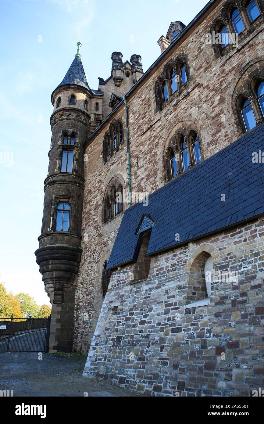 Wernigerode, Germany 14/15 October 2019: Wernigerode Castle - October ...