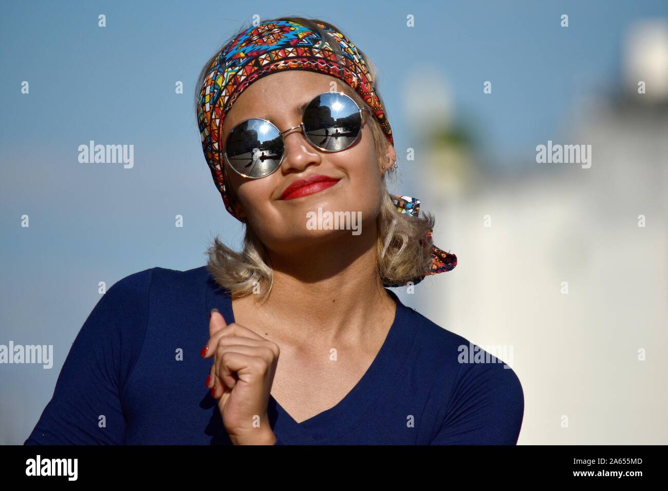 Pretty Beautiful Person Stock Photo - Alamy