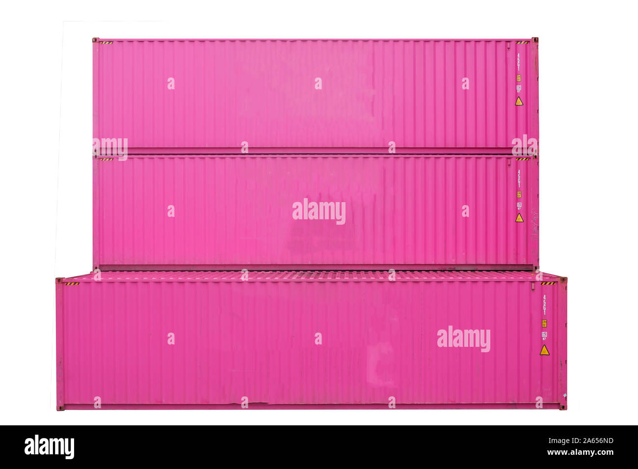 container Cut white background To be easy to use Stock Photo - Alamy