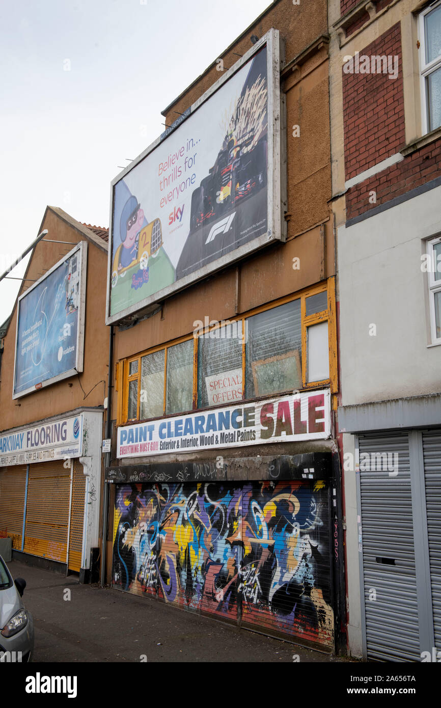 Stapleton Road in Bristol which some people have labelled as one of the ...