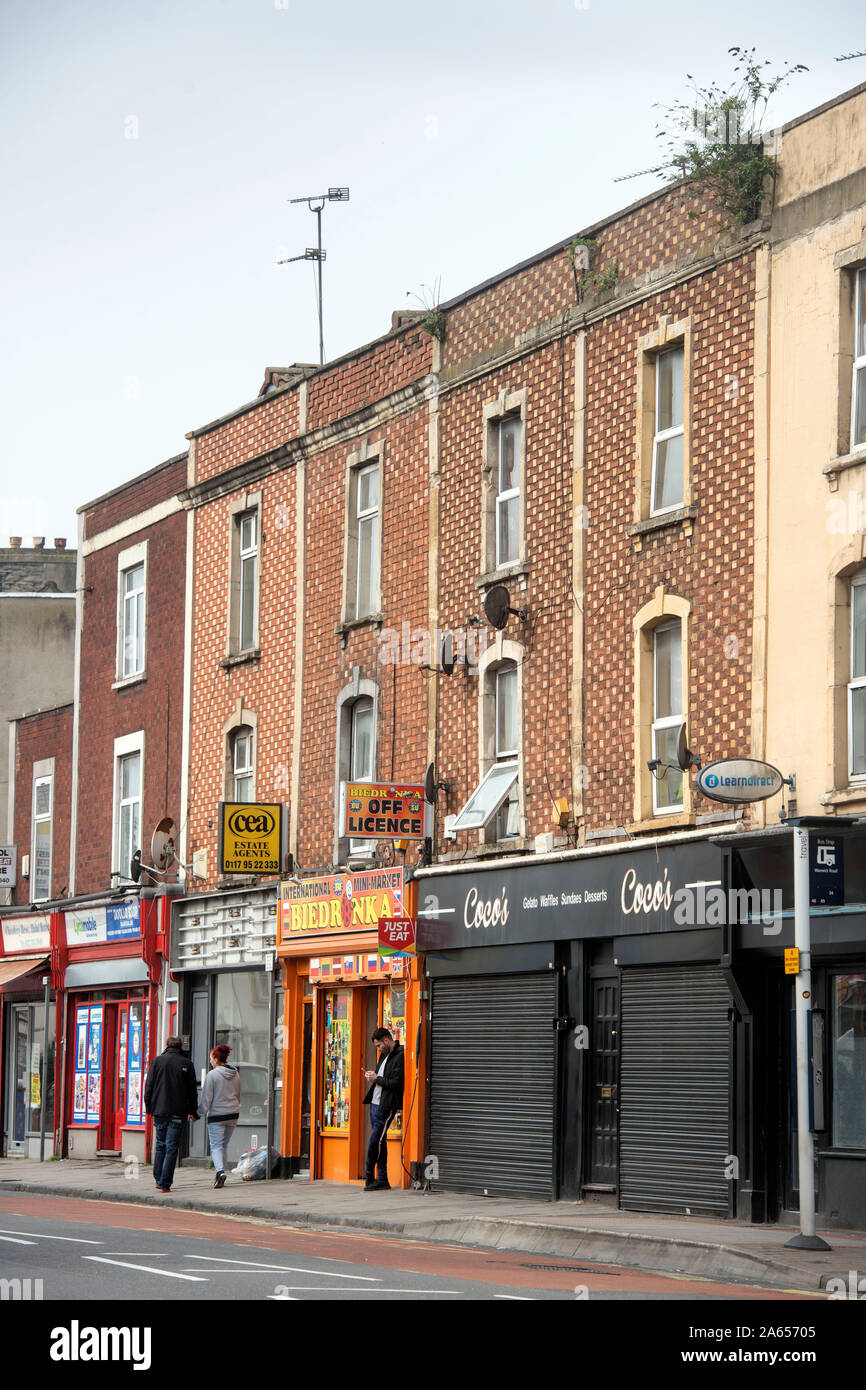 Stapleton Road in Bristol which some people have labelled as the worst ...