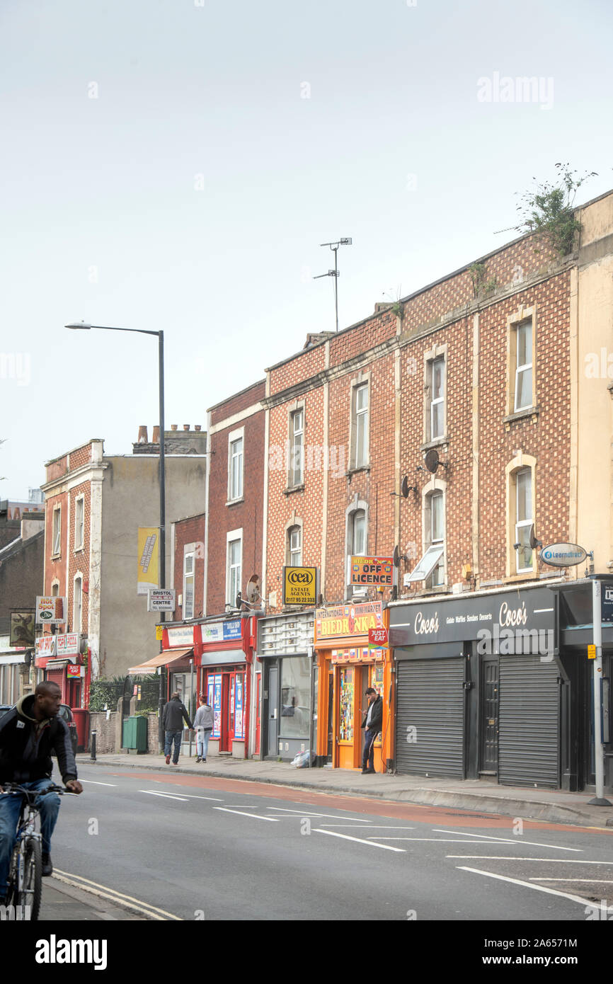 Stapleton Road in Bristol which some people have labelled as the worst ...
