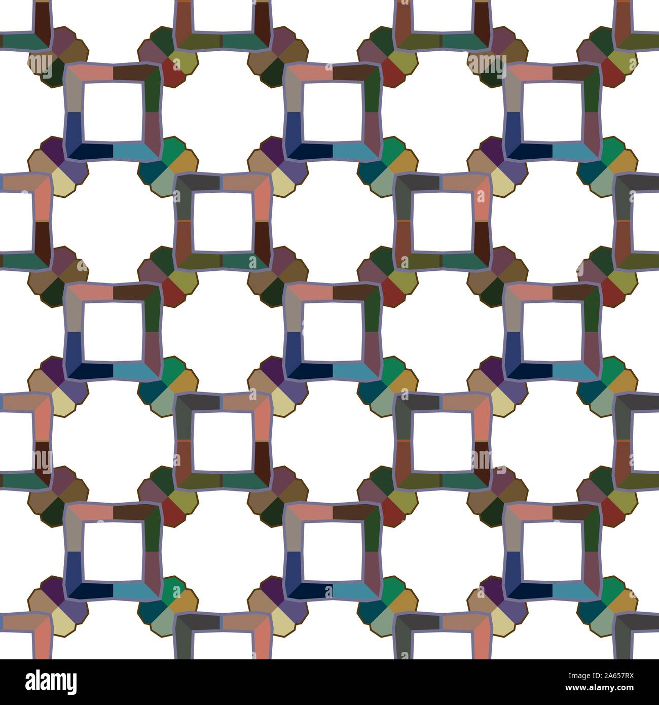 Simple geometric pattern Cut Out Stock Images & Pictures - Alamy