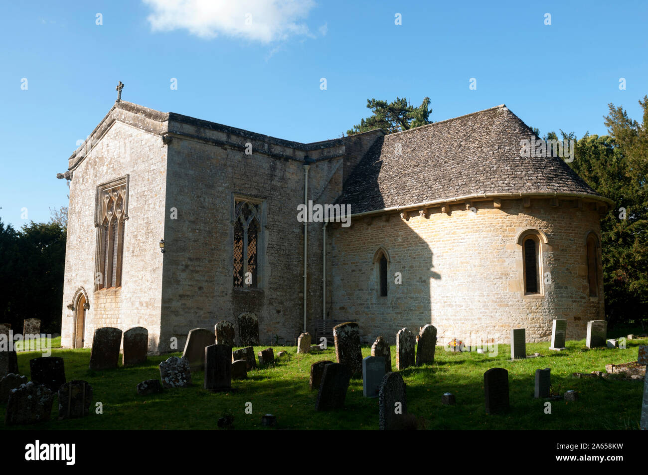 St. Nicholas Church, Kiddington, Oxfordshire, England, UK Stock Photo ...
