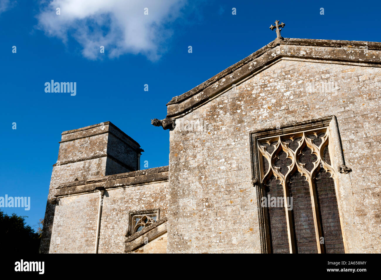 St. Nicholas Church, Kiddington, Oxfordshire, England, UK Stock Photo ...