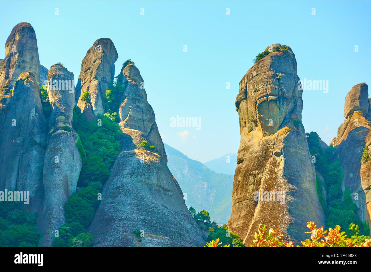 Greece scenery wallpaper hi-res stock photography and images - Alamy
