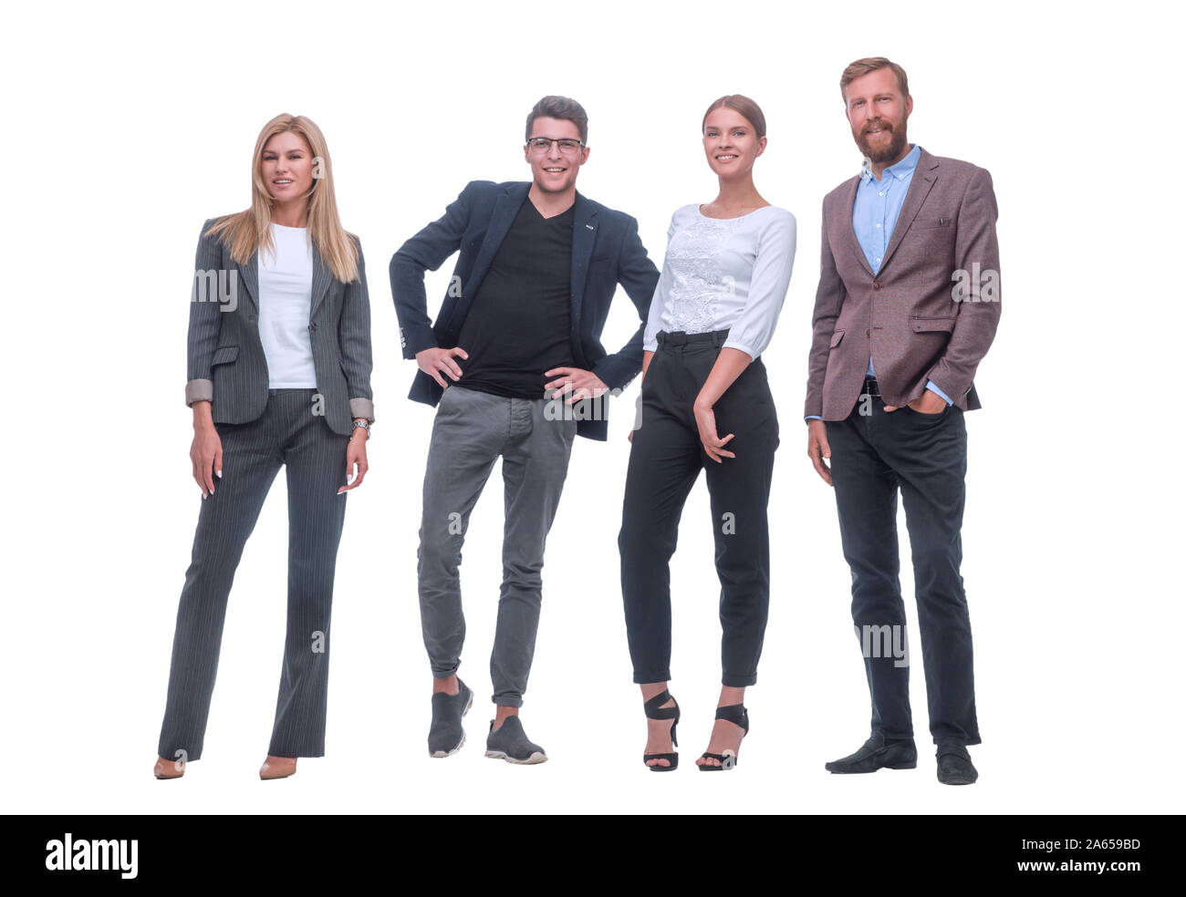 group of serious young men standing together Stock Photo - Alamy