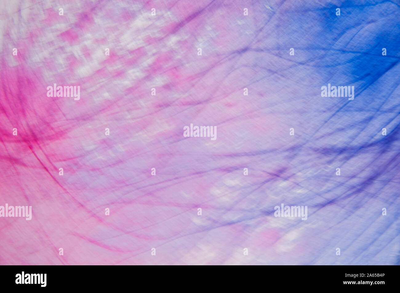 watercolor drawing with an abstract pattern in blue and pink Stock ...
