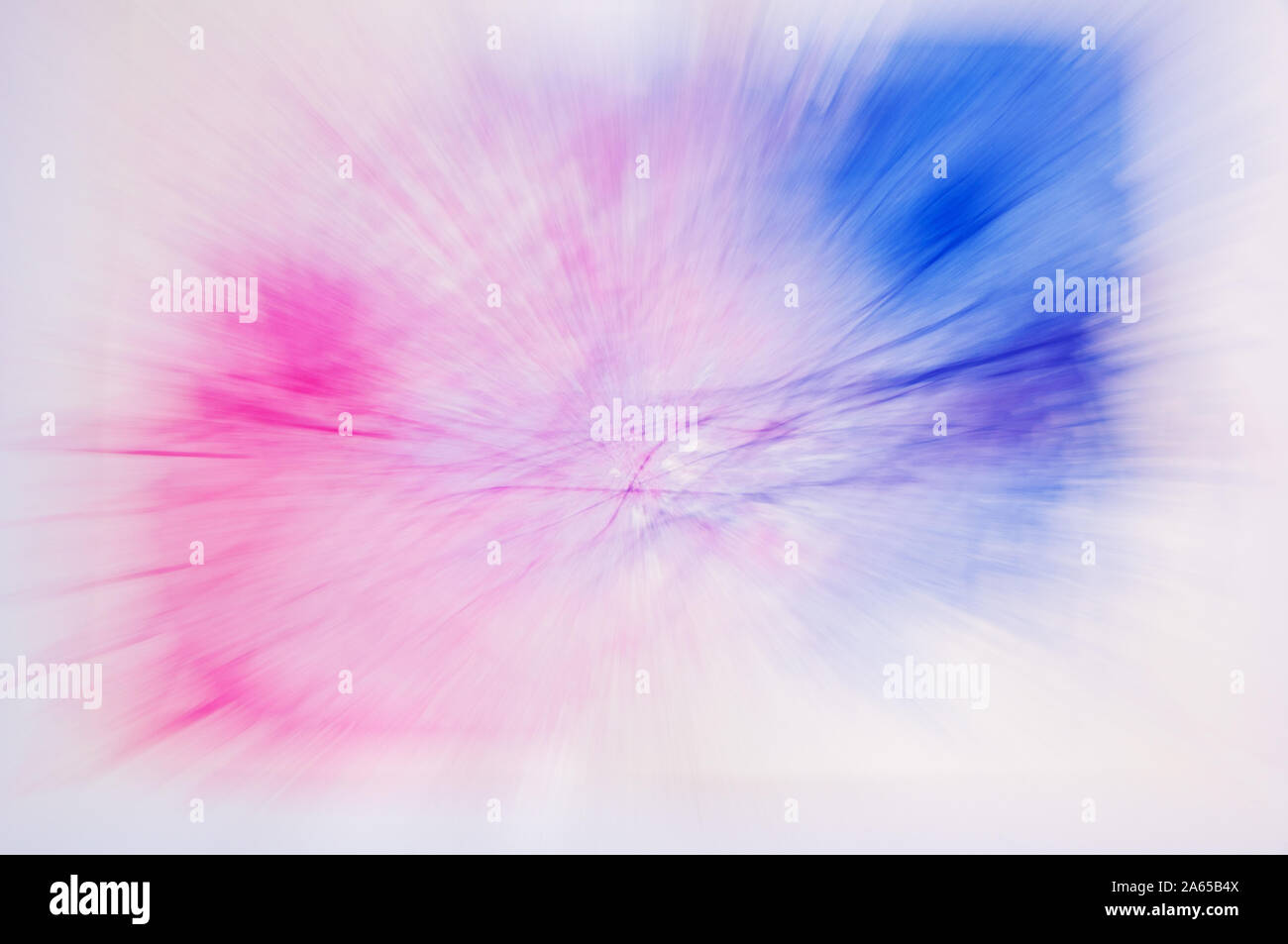 watercolor drawing with an abstract pattern in blue and pink Stock ...