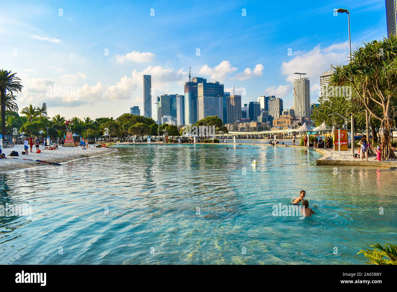 Beautiful Southbank Brisbane Stock Photo - Alamy