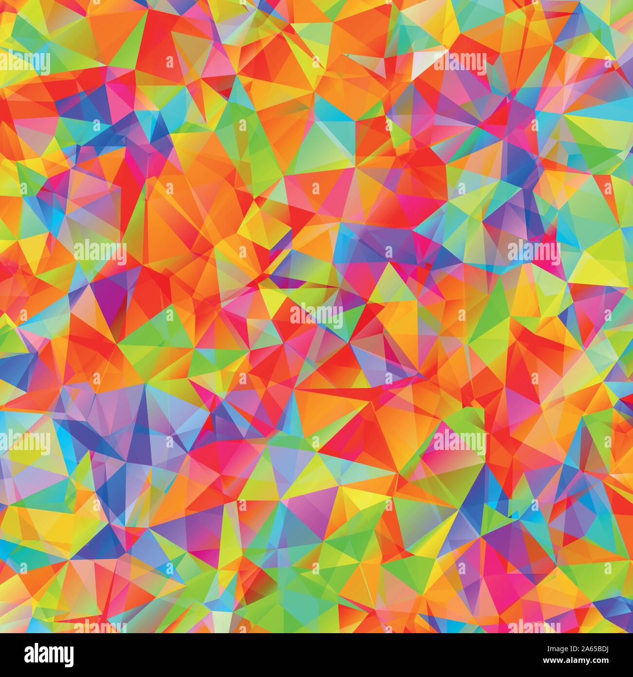 Colorful pattern with chaotic triangles Stock Vector Image & Art - Alamy