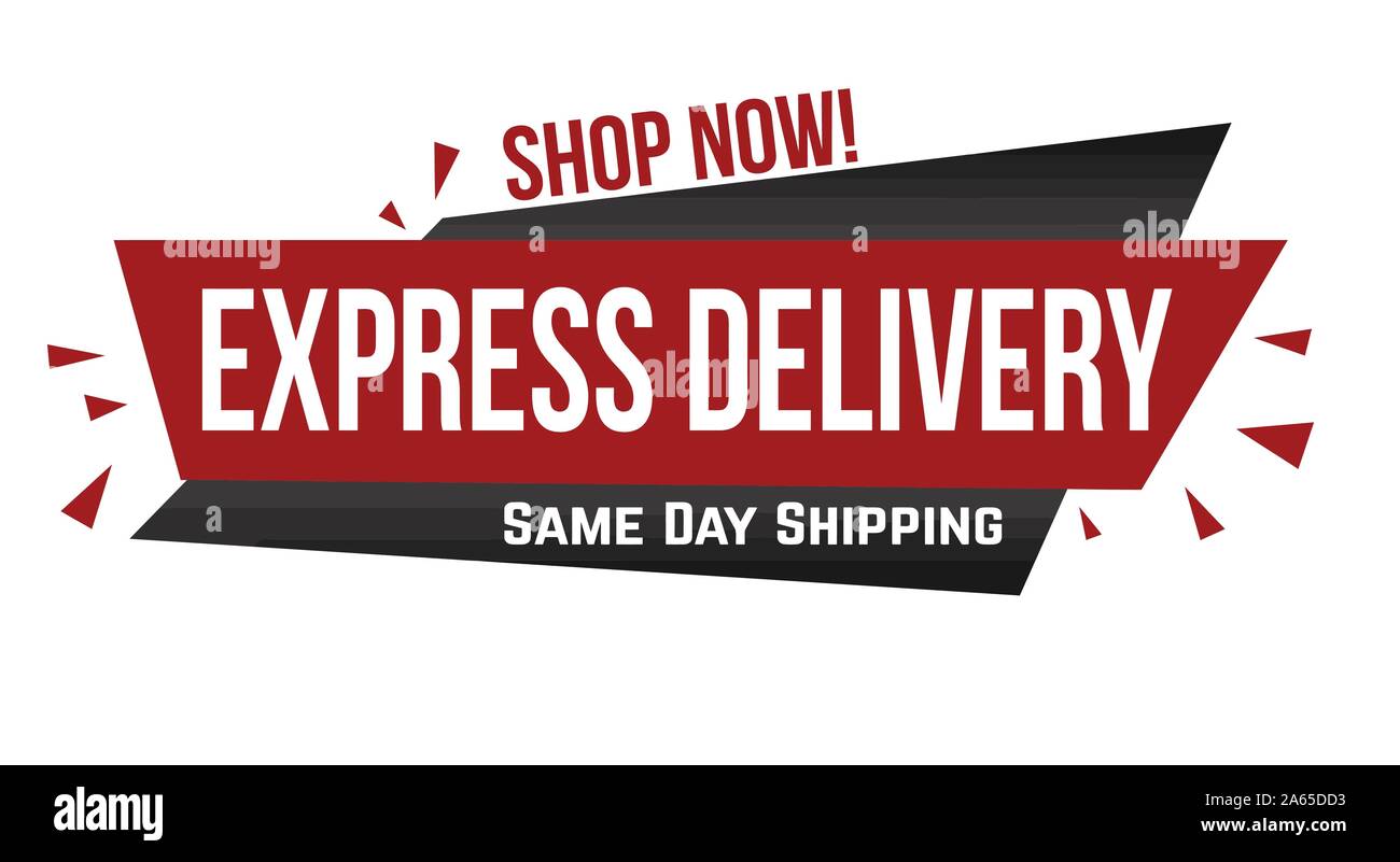 Express courier services Stock Vector Images - Alamy
