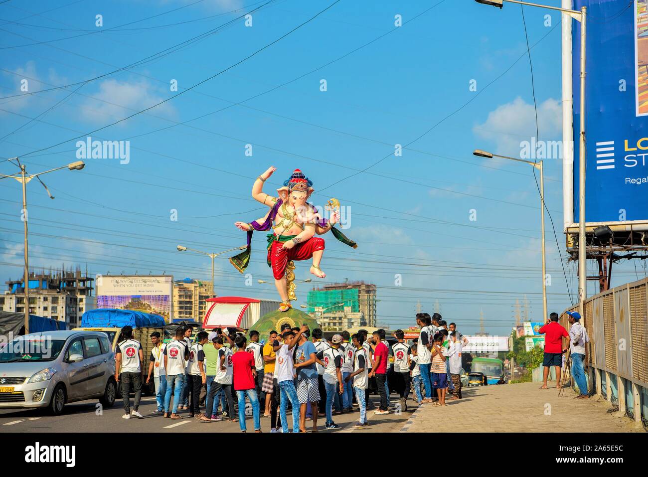Dancing Ganesha Sculpture High Resolution Stock Photography and Images ...