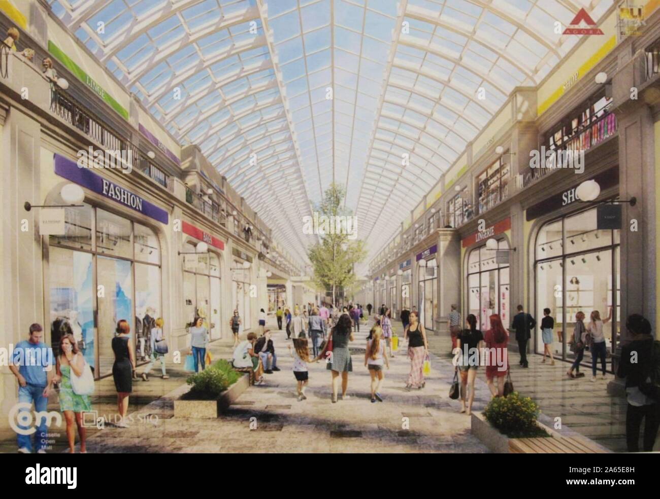 Open mall hi-res stock photography and images - Alamy