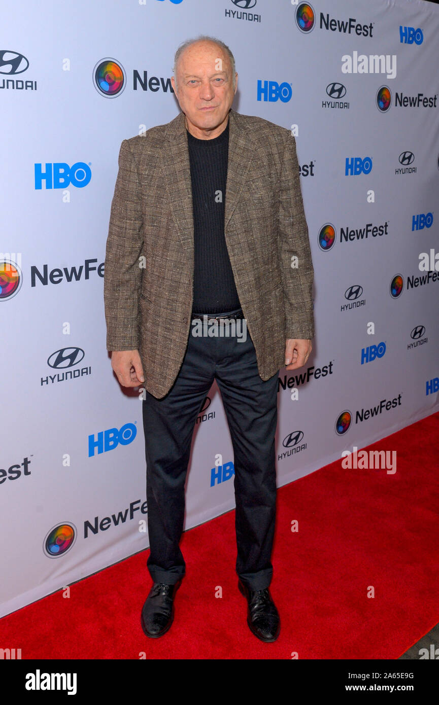 New York, United States. 23rd Oct, 2019. John Doman attends the opening ...