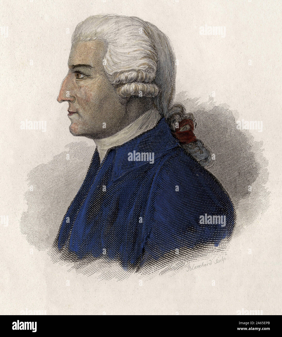 Portrait de John Howard (1727-1790), homme politique anglais. in ...