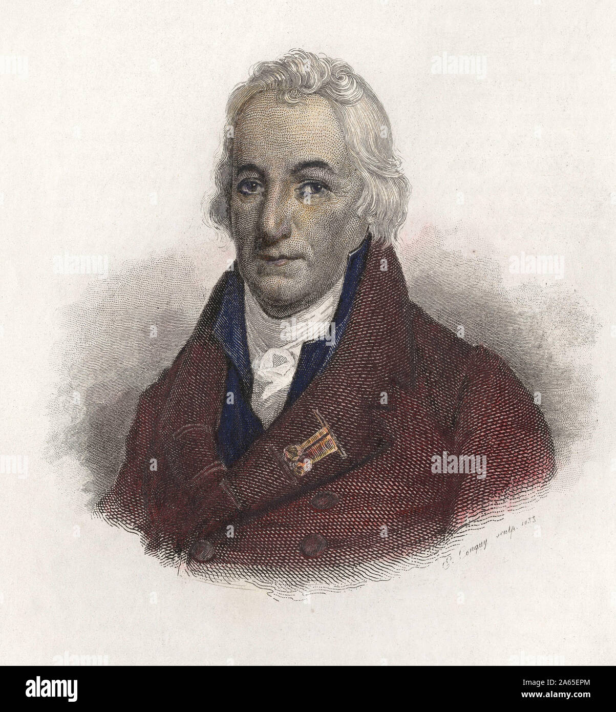 Portrait du Comte Claude Berthollet (1748-1822), chimiste francais. in ...