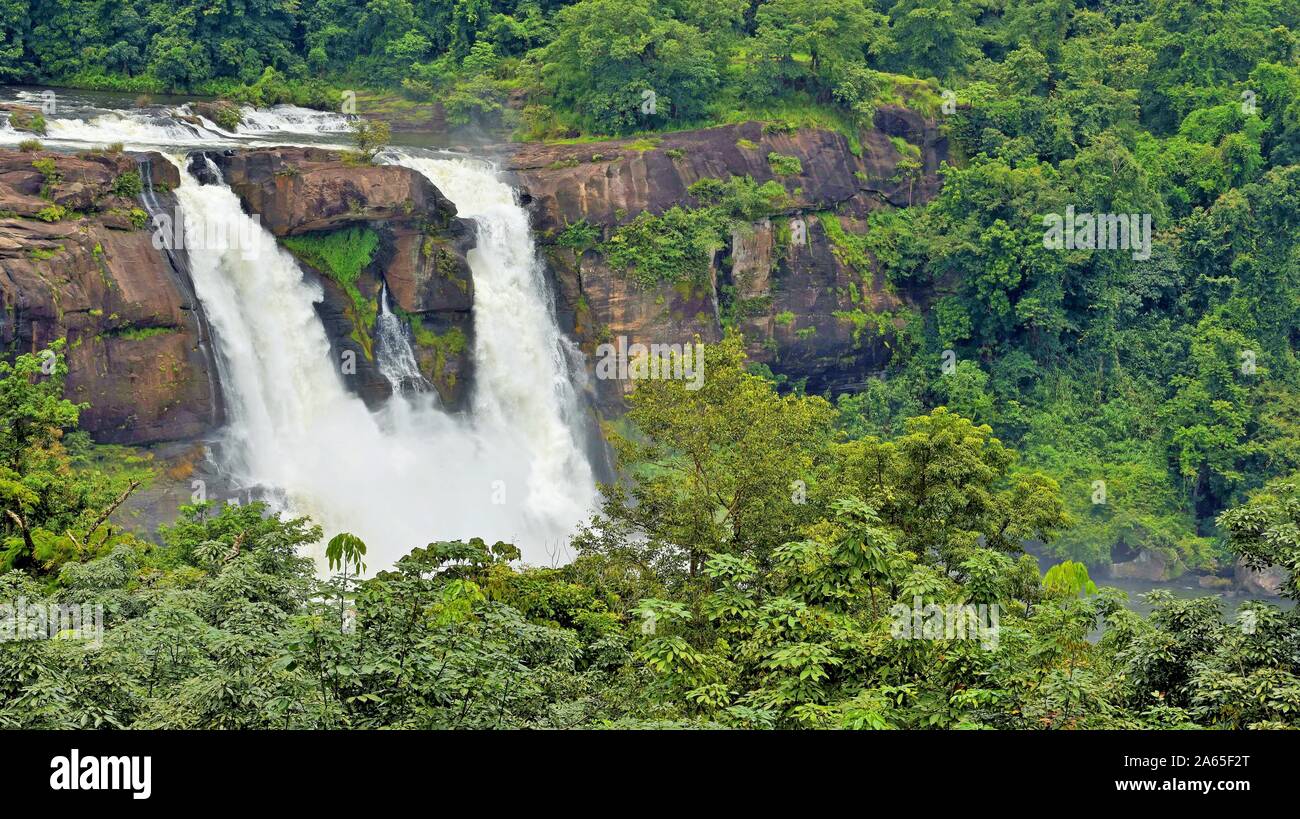 Athirapally Waterfalls, Chalakudy River, Vazhachal Forest, Thrissur ...