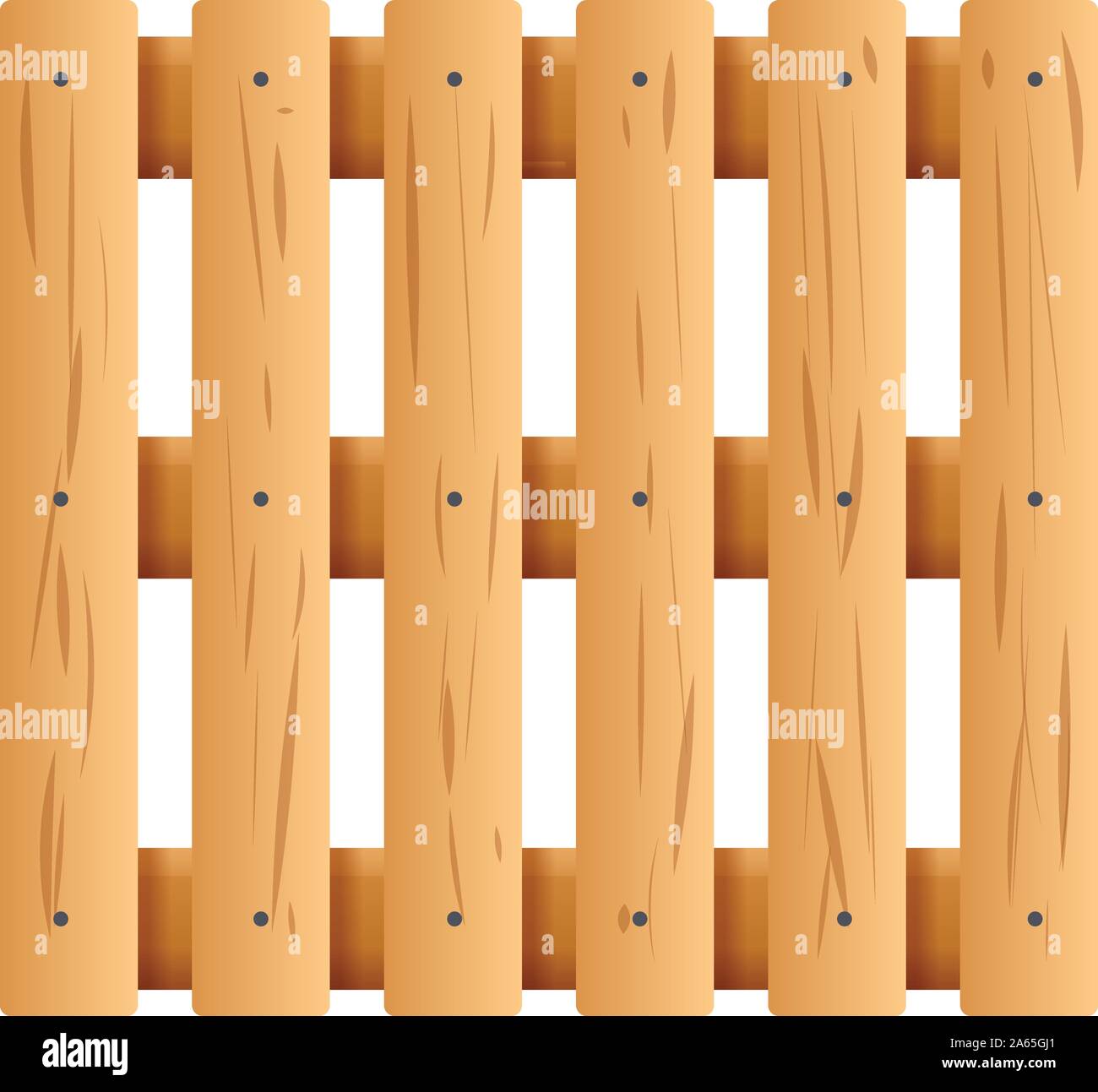 Wood Pallet Top View