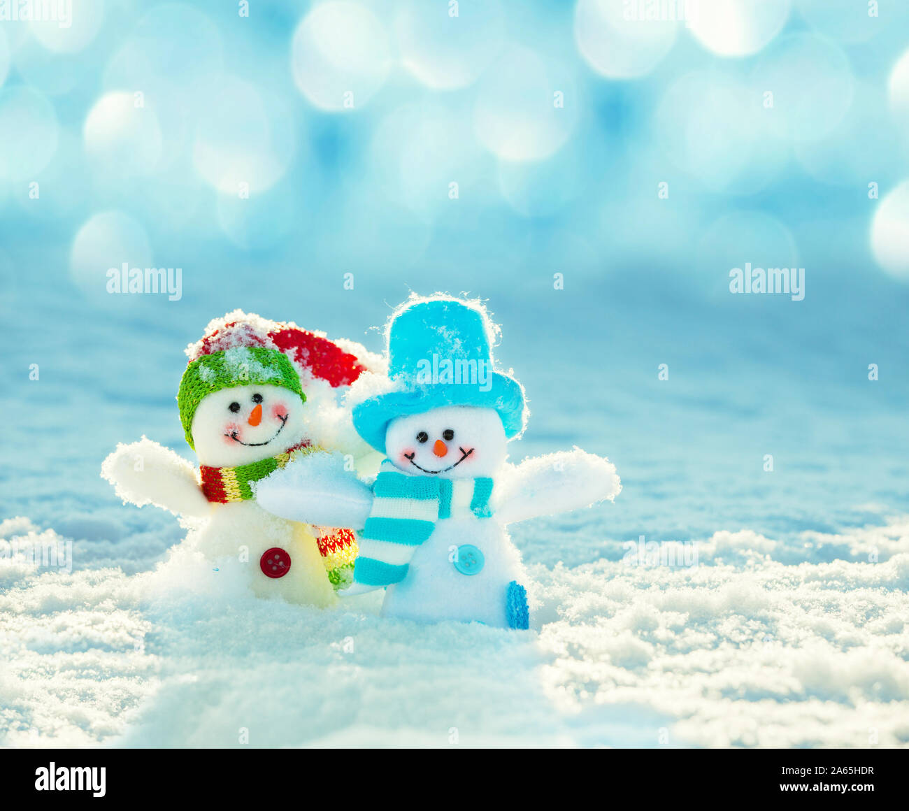 Snowman family celebrations hi-res stock photography and images - Alamy