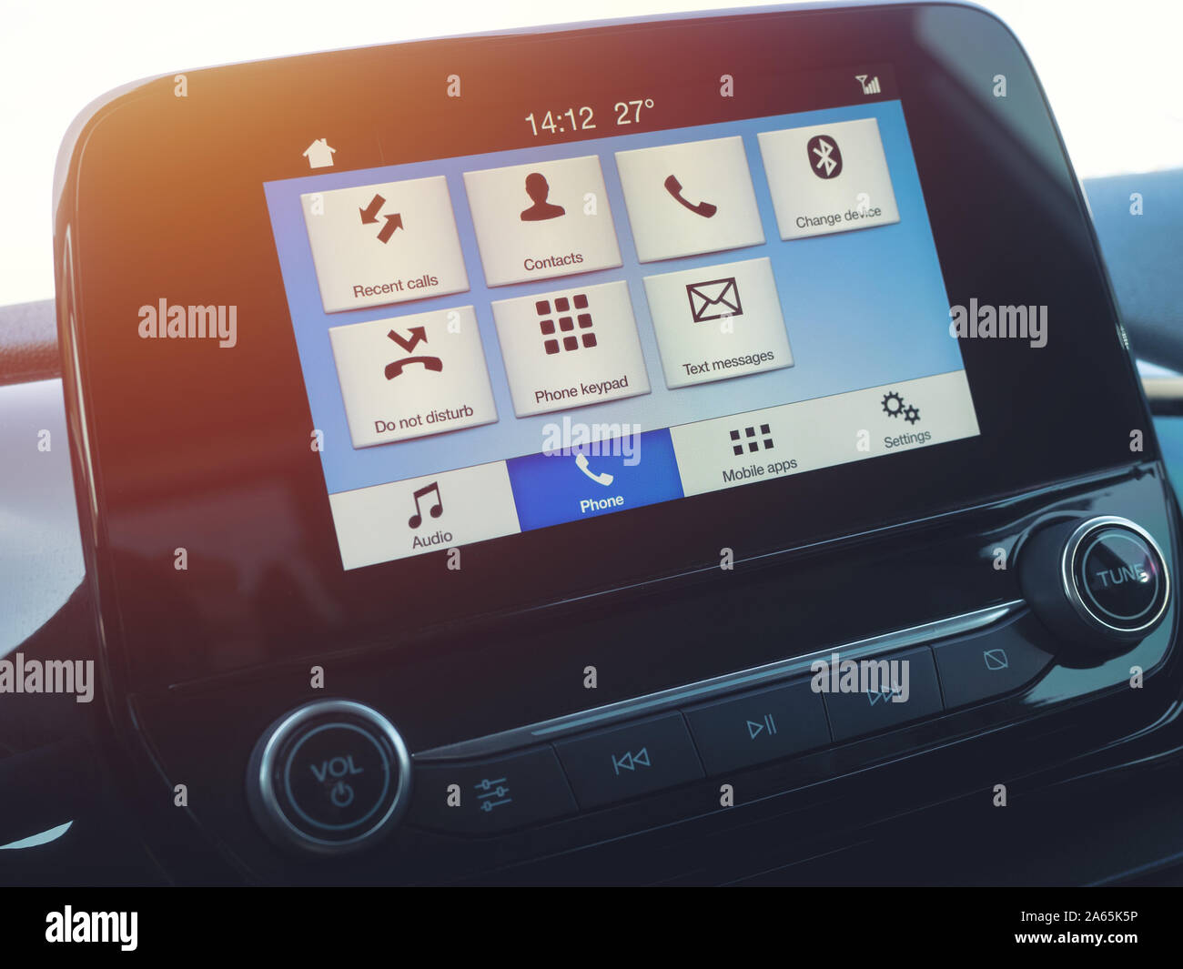 Digital display car hi-res stock photography and images - Alamy