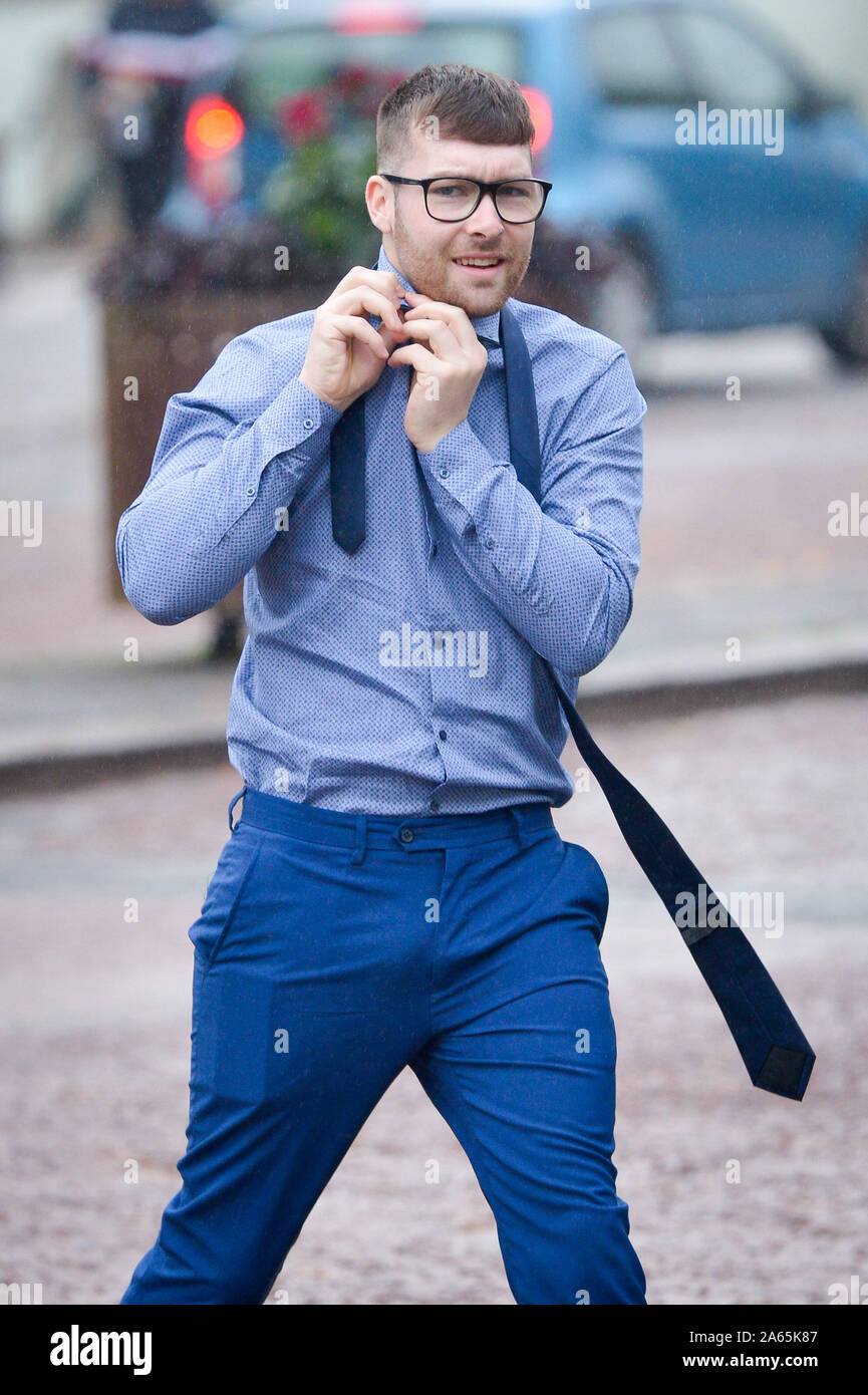 Timothy Higgins arrives at Cardiff Crown Court where he is appearing ...