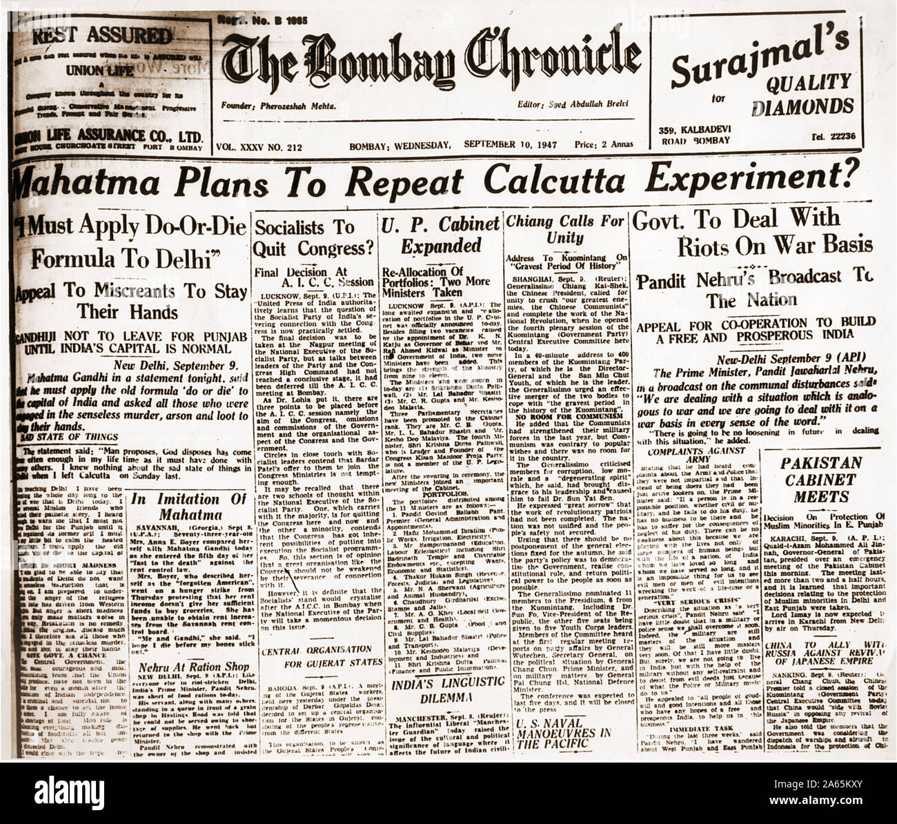 Mahatma Gandhi news on front page, Mumbai, Maharashtra, India, Asia ...