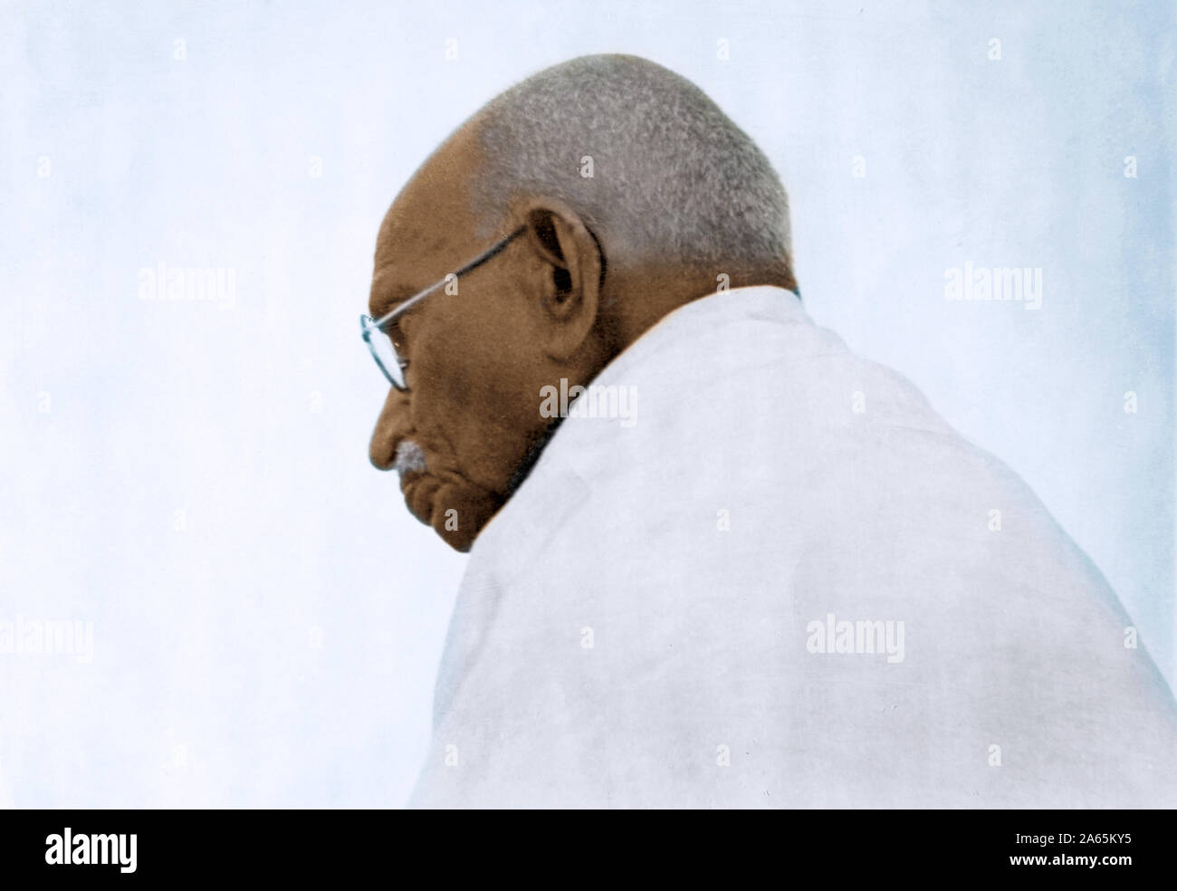 Old vintage photo of Mahatma Gandhi, India, Asia, 1947 Stock Photo - Alamy