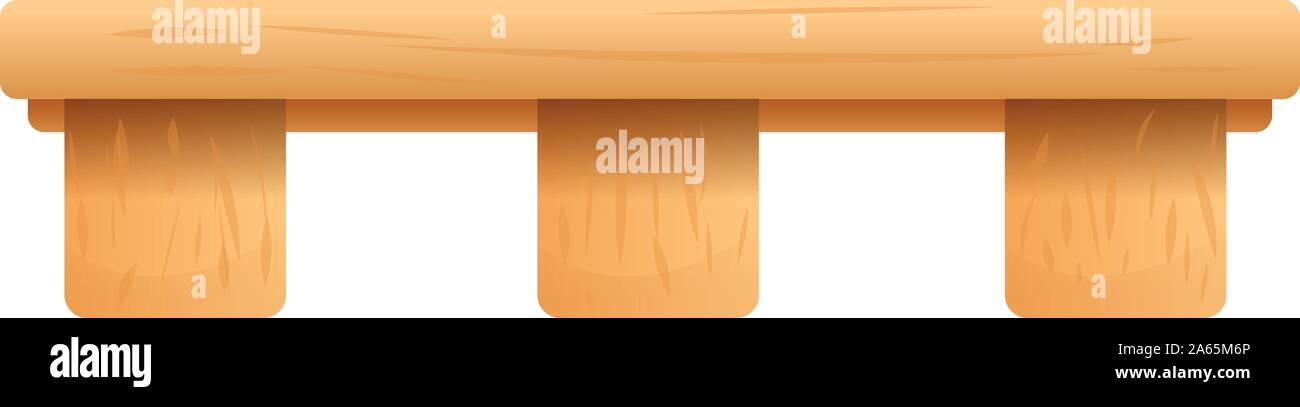 Pallet icon. Cartoon of pallet vector icon for web design isolated on ...