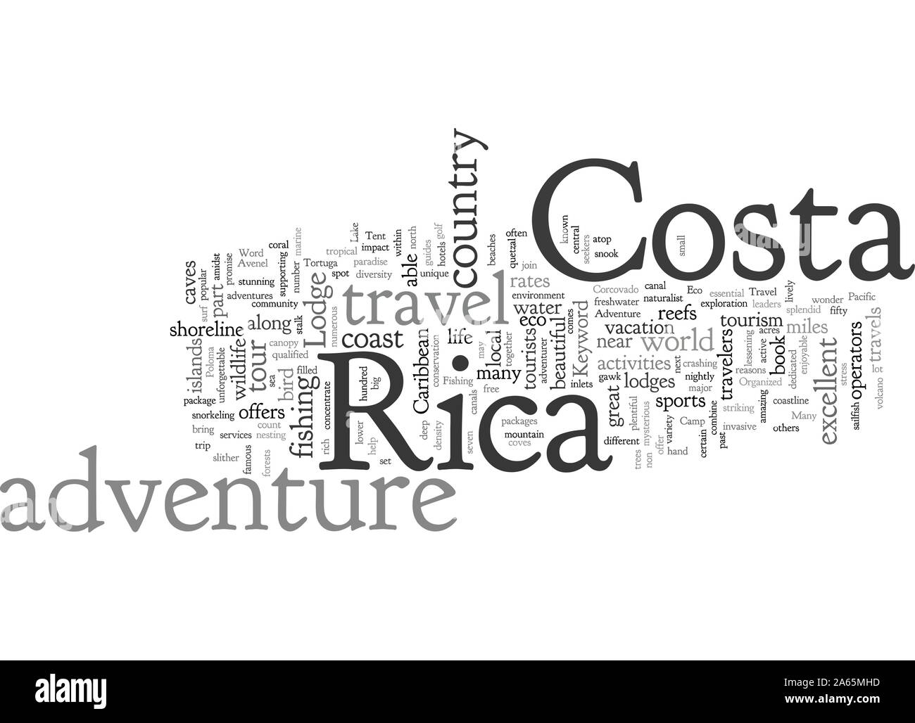 Canopy Walk Costa Rica Stock Vector Images - Alamy