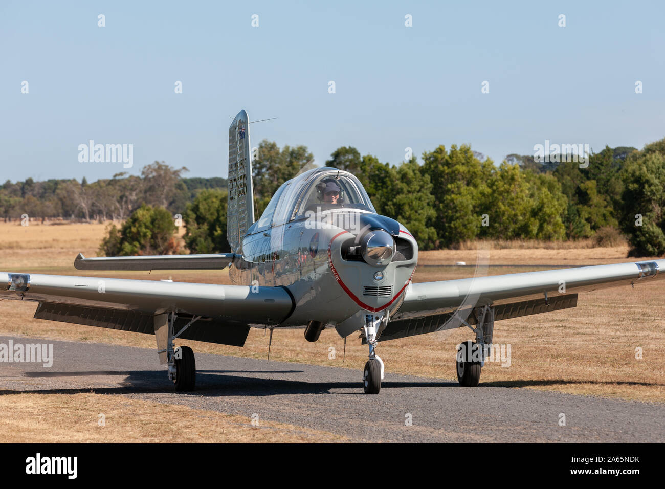 Former United States Air Force (USAF) Beechcraft T-34 Mentor single ...