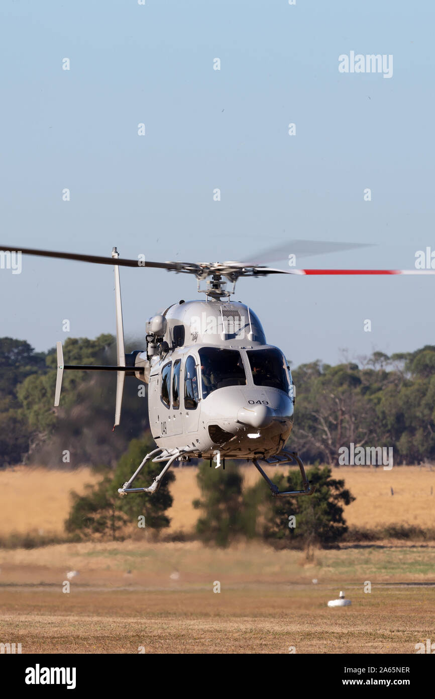 Royal Australian Navy (RAN) Bell 429 Helicopter N49-049 operated by 723 ...