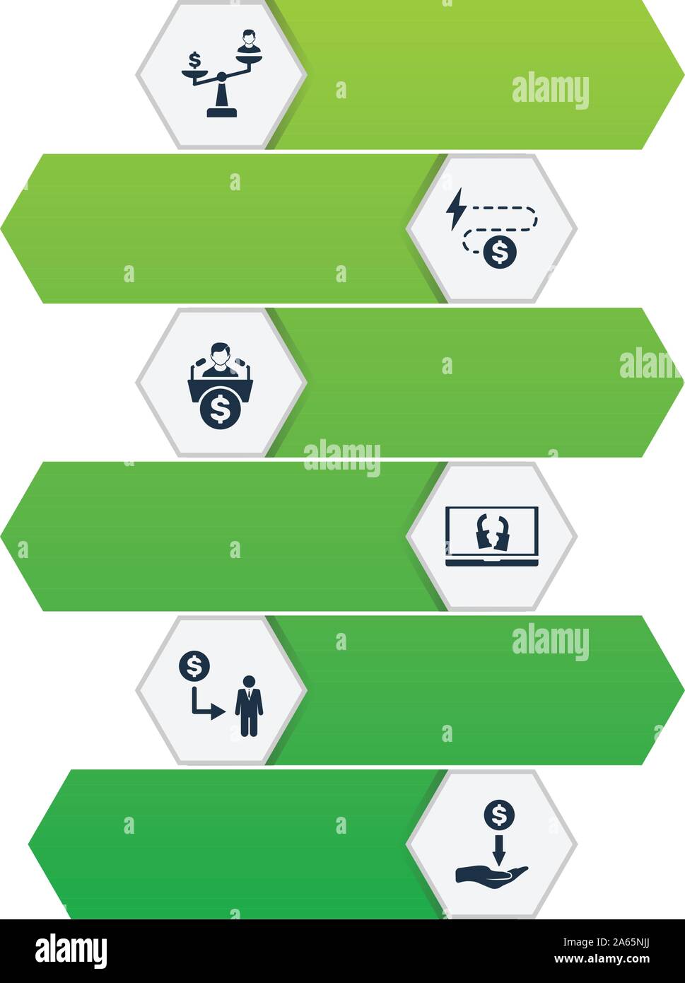 Corruption Infographics vector design. Timeline concept include unjust ...