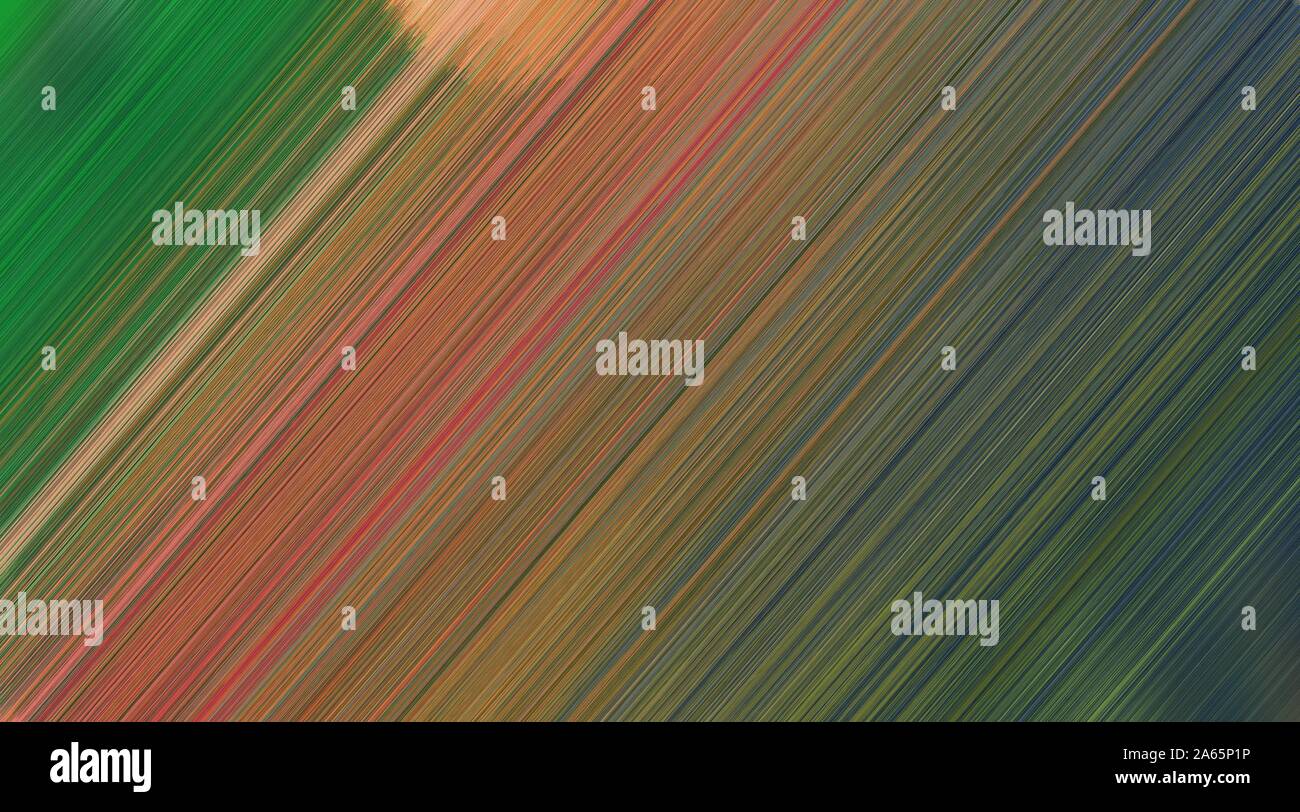diagonal speed lines background or backdrop with dark olive green, peru ...