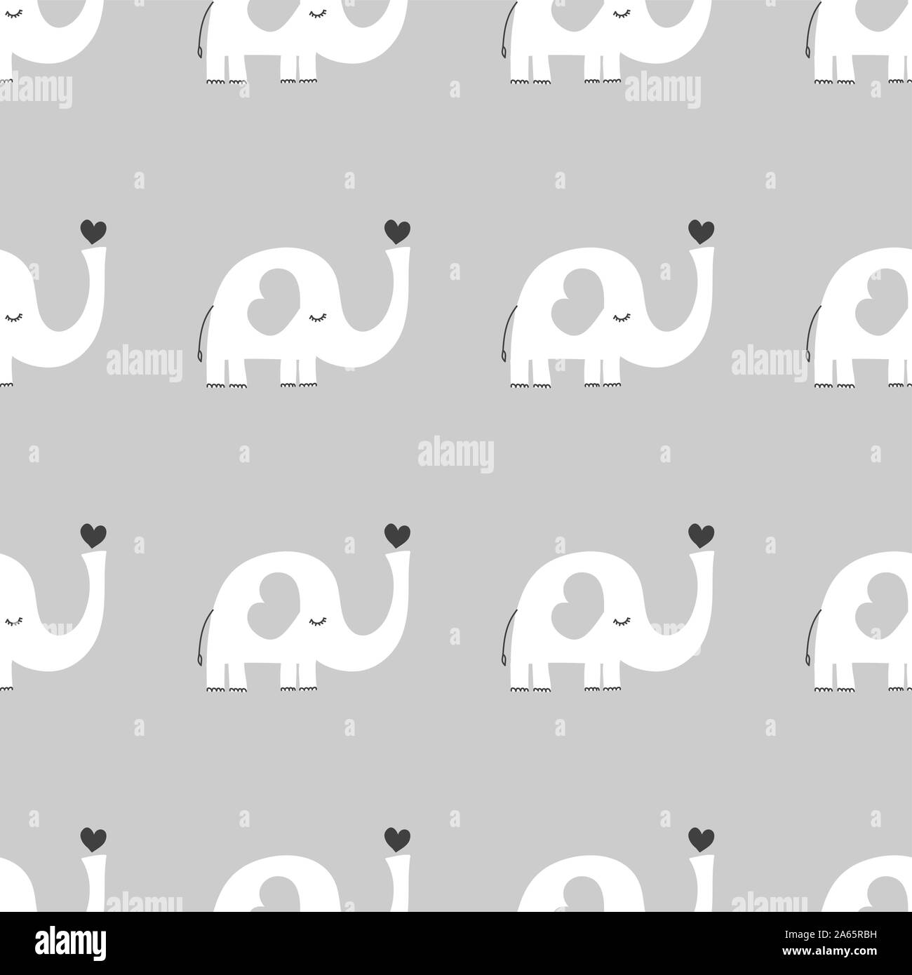 Baby elephant ear Black and White Stock Photos & Images - Alamy