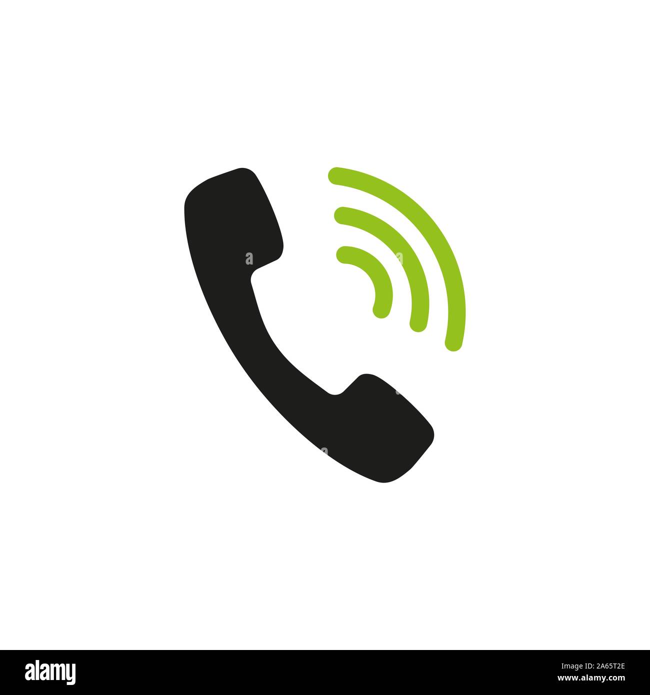 Phone, call icon. Vector illustration, flat design Stock Vector Image ...