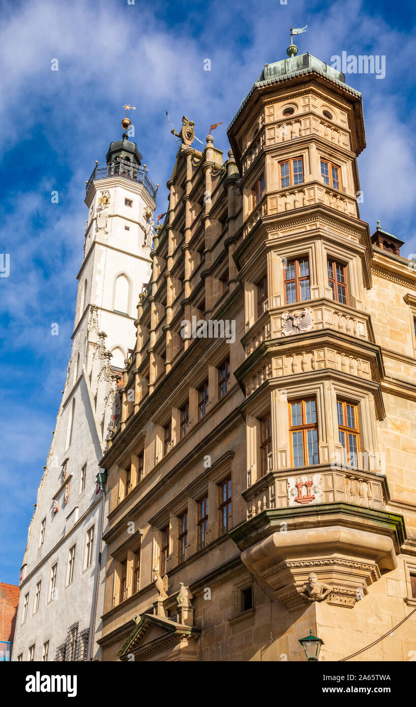 Town hall in rothenburg ob hi-res stock photography and images - Alamy