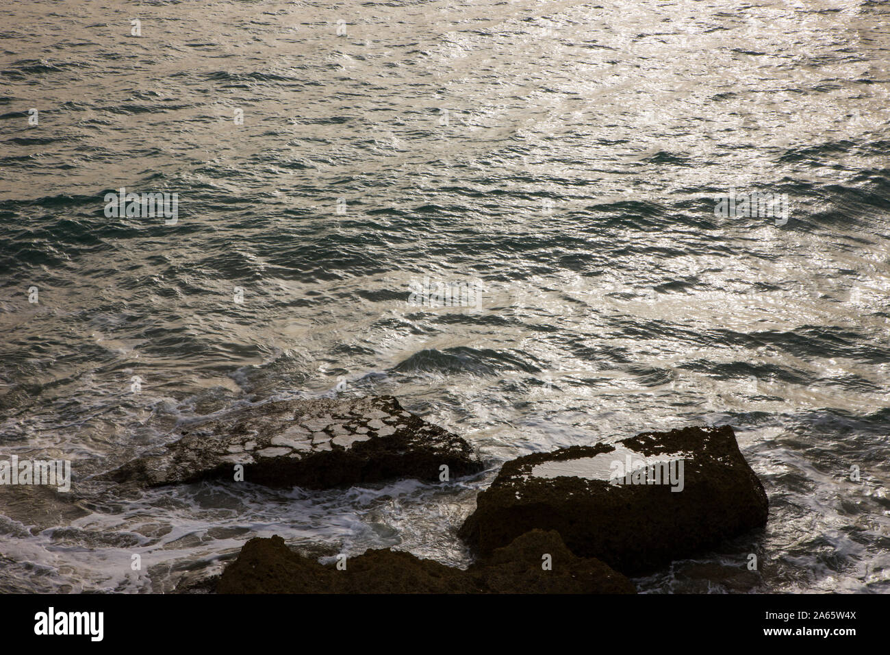 Landscape in Cabo Roche, Cadiz Stock Photo - Alamy