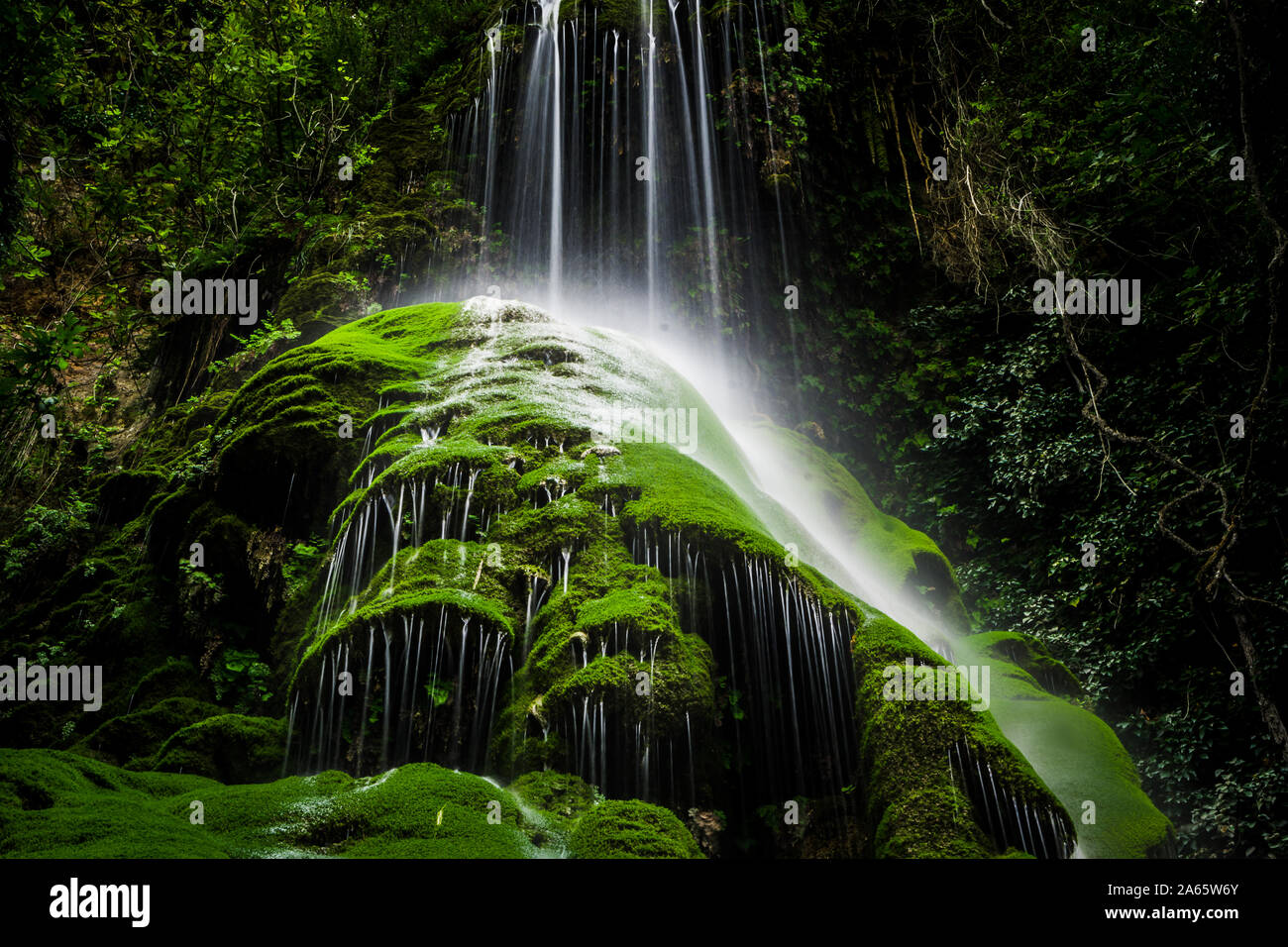 Waterfall in Cyprus, Kritou Tera, long exposure Stock Photo - Alamy