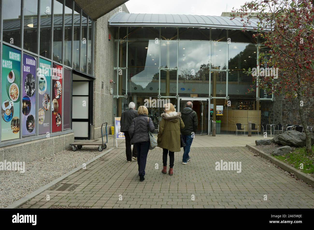 Arts Centre at the campus of Aberystwyth University ,Ceredigion,Wales ...