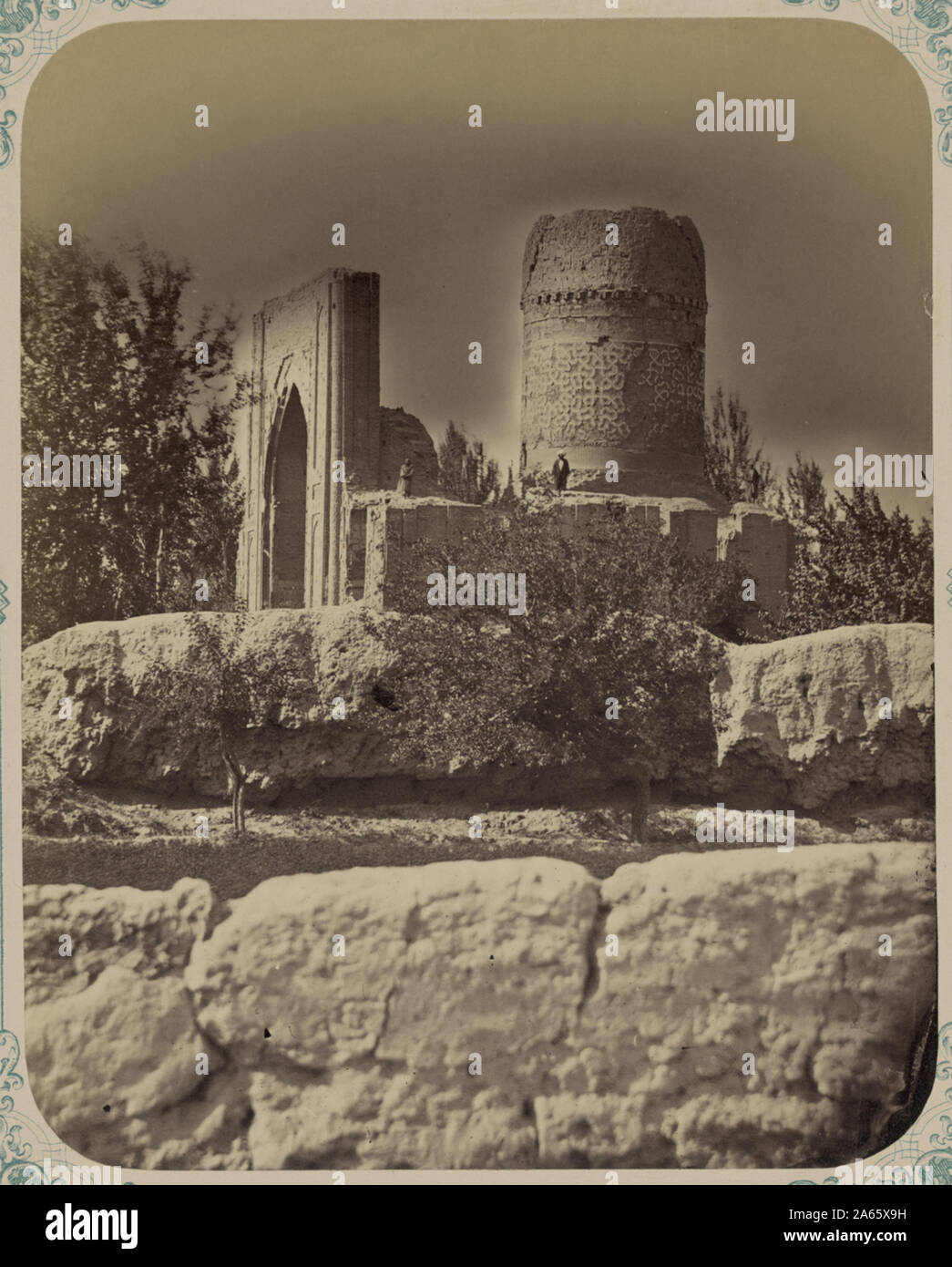 Antiquities of Samarkand Ishrat-Khan, Ruins of the Summer Palace of ...