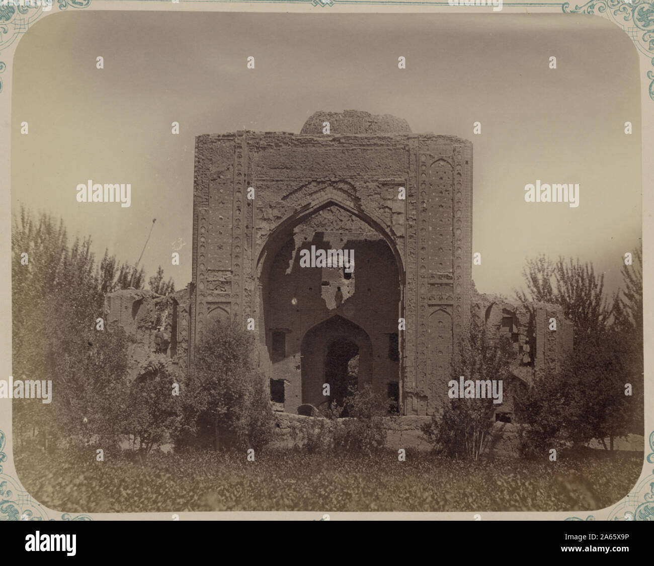 Antiquities of Samarkand Ishrat-Khan, Ruins of the Summer Palace of ...