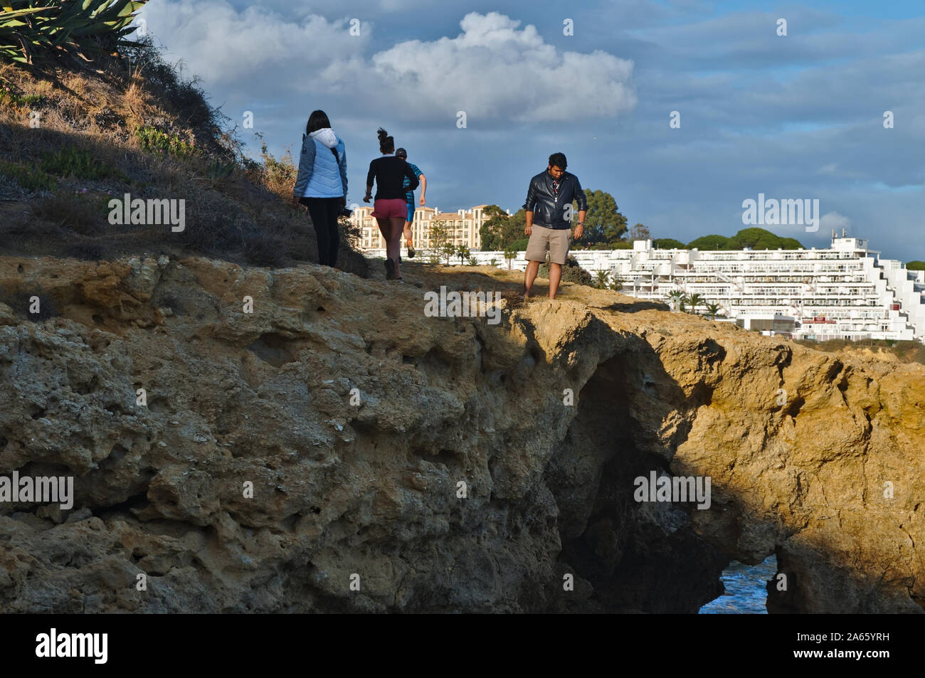 Woman in albufeira hi-res stock photography and images - Alamy