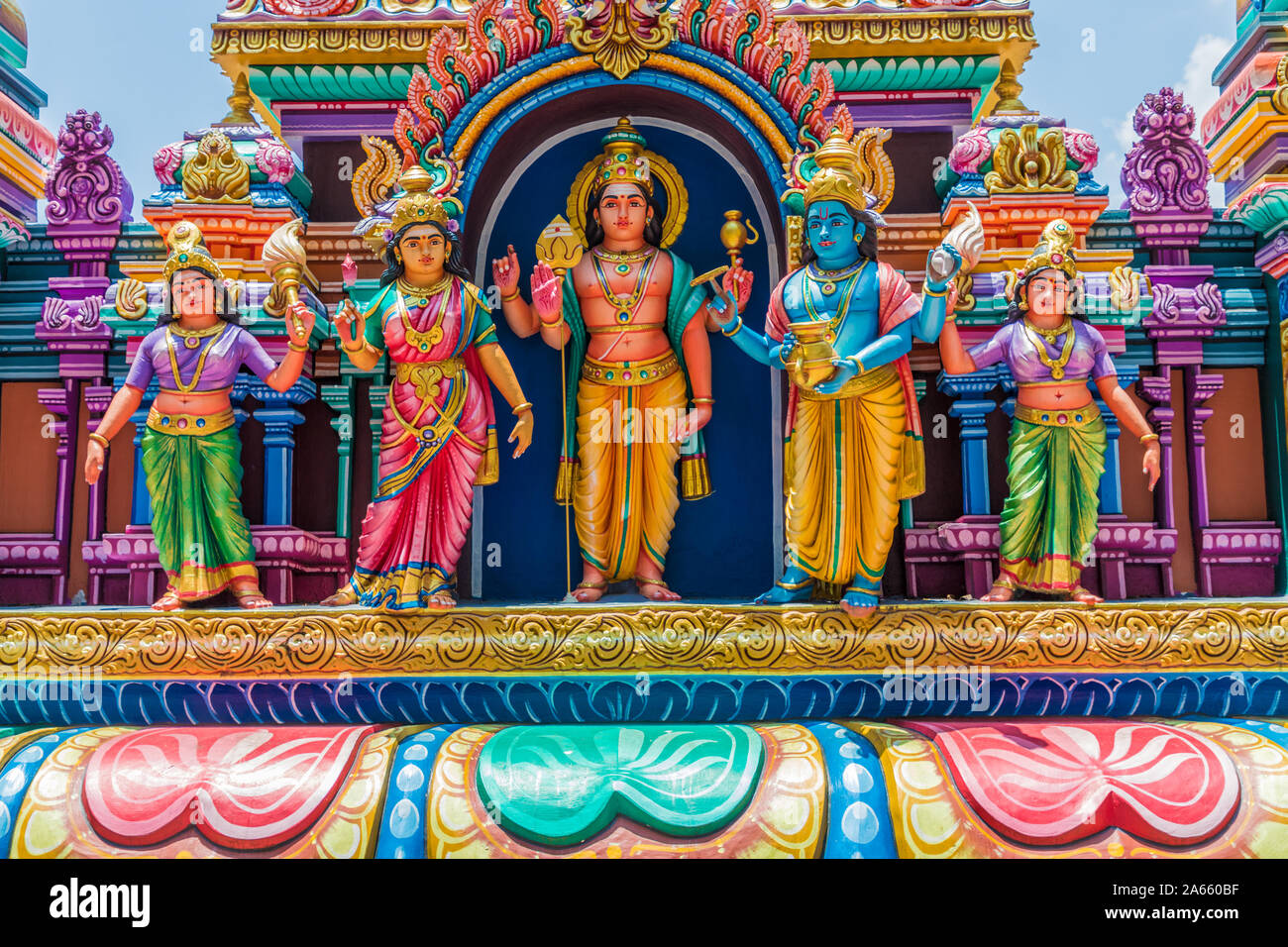 Batu Caves Kuala Lumpur Selangor, Malaysia. March 18 2019. A view of ...