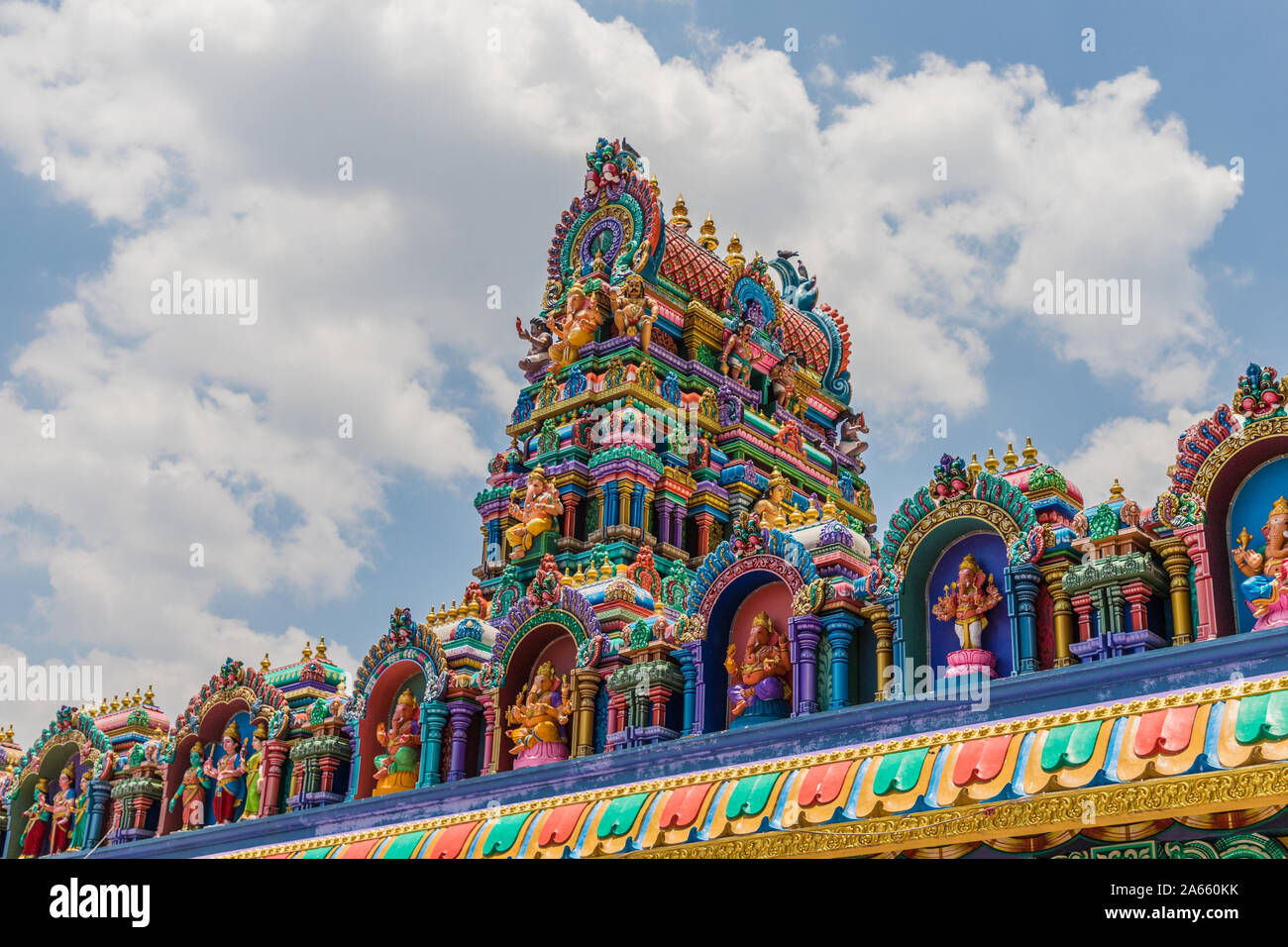 Batu Caves Kuala Lumpur Selangor, Malaysia. March 18 2019. A view of ...
