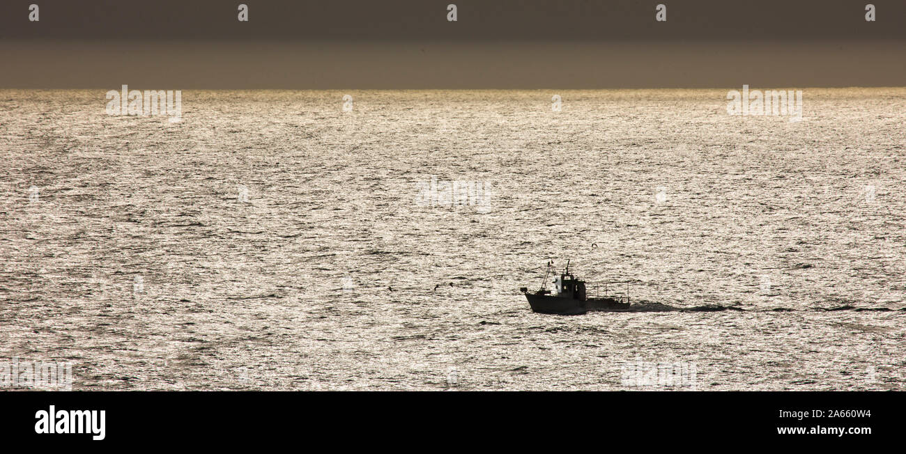 Landscape in Cabo Roche, Cadiz Stock Photo - Alamy