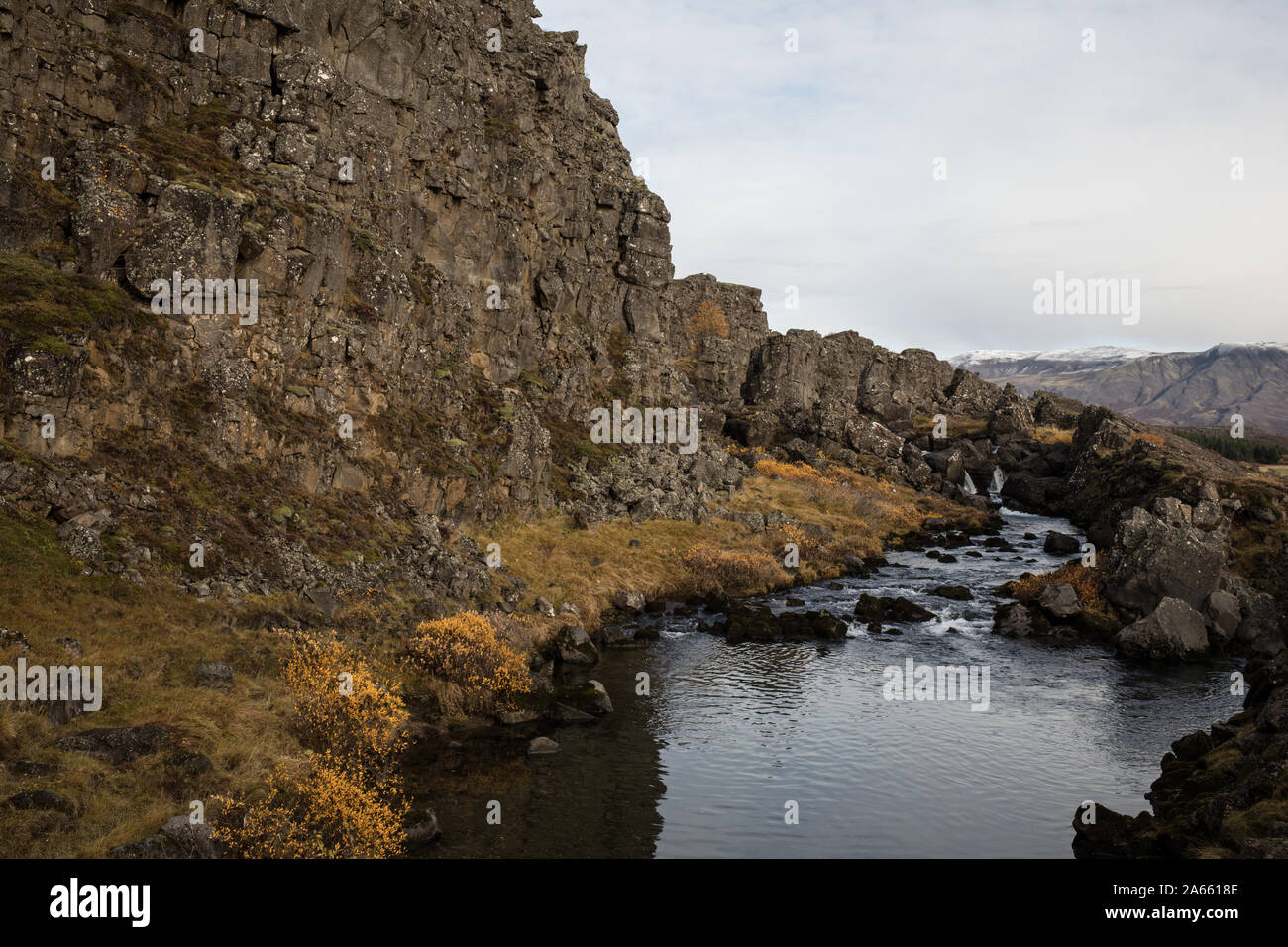Thingvellir National Park, near Reykjavik, Iceland, 12 October 2019 ...