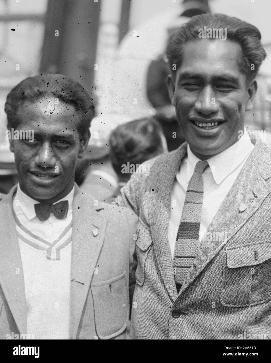 Sam & Duke Kahanamoku Stock Photo - Alamy