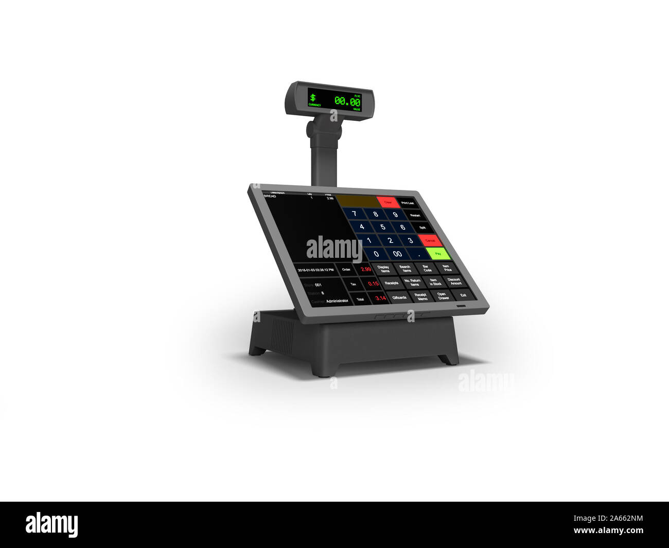 Cash Register Touch Screen