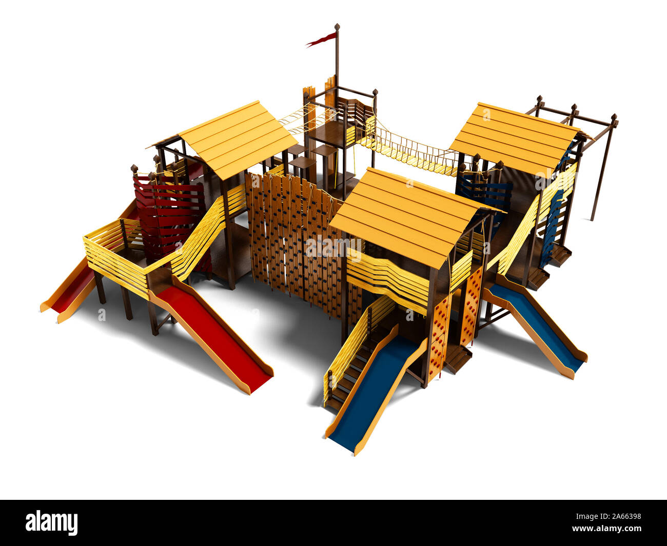 Playground Cut Out Stock Images & Pictures - Alamy